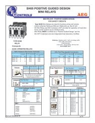 Siemens DP Contactor Cross Reference Chart - EE Controls.com