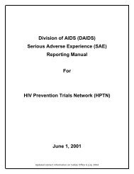 DAIDS Table for Grading the Severity of Adult