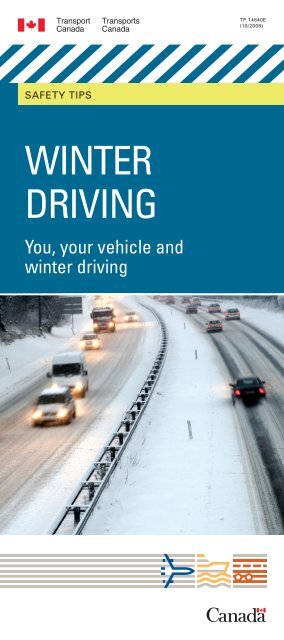 Winter Driving Safety Tips - Transports Canada