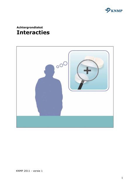 Achtergrondtekst KennisTest Interacties - Knmp