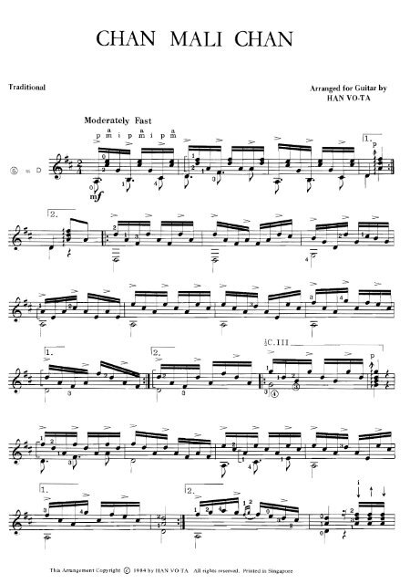 Chan Chan Guitar Chords