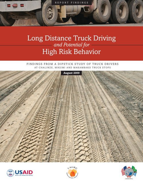 Long Distance Truck Driving High Risk Behavior - AED Center for ...