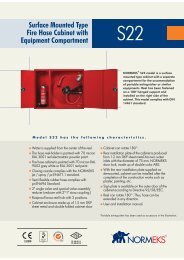 Surface Mounted Type Fire Hose Cabinet with Equipment ...