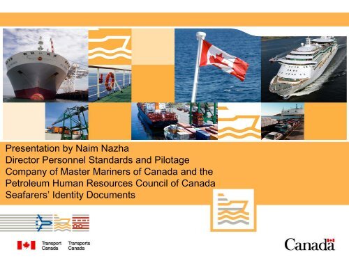 The Seafarer Identification Document (C-185) - Company of Master ...