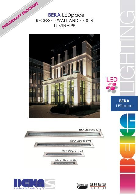 BEKA LEDpace - BEKA (Pty) Ltd