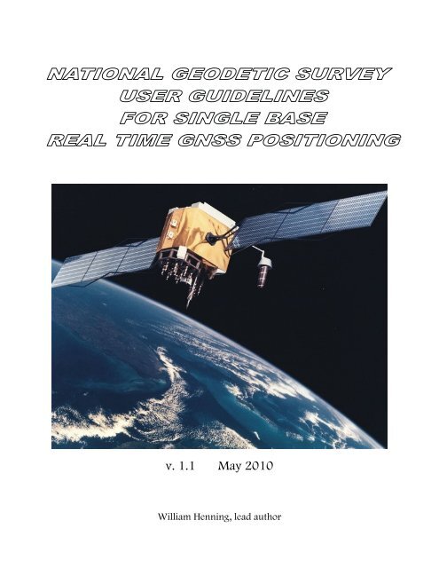 GPS Data (Real-Time) - National Geodetic Survey - NOAA