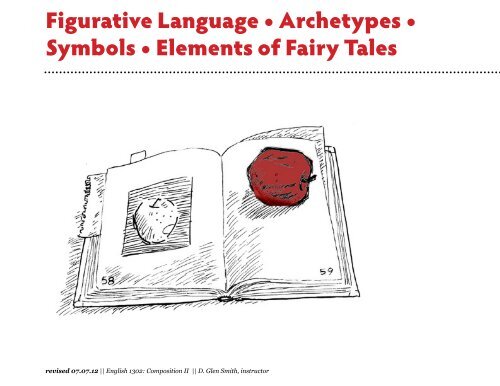 Figurative Language • Archetypes • Symbols • Elements of Fairy Tales