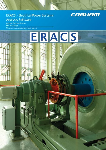 ERACS - Electrical Power Systems Analysis Software