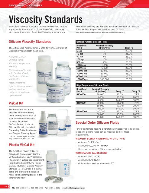 Viscosity Standards - Labomat