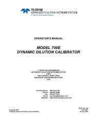 Schematics - Teledyne API