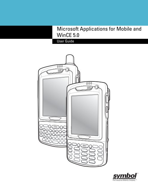 Microsoft Applications for Mobile and CE 5.0 User Guide