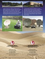 AN/TSC-179 Ground Multi-Band Terminal (GMT) SATCOM - Narda