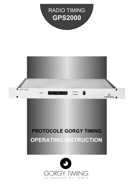 GPS2000 - Gorgy Timing