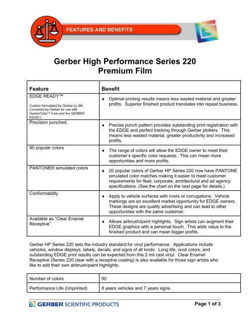 Gerber Scientific Logo