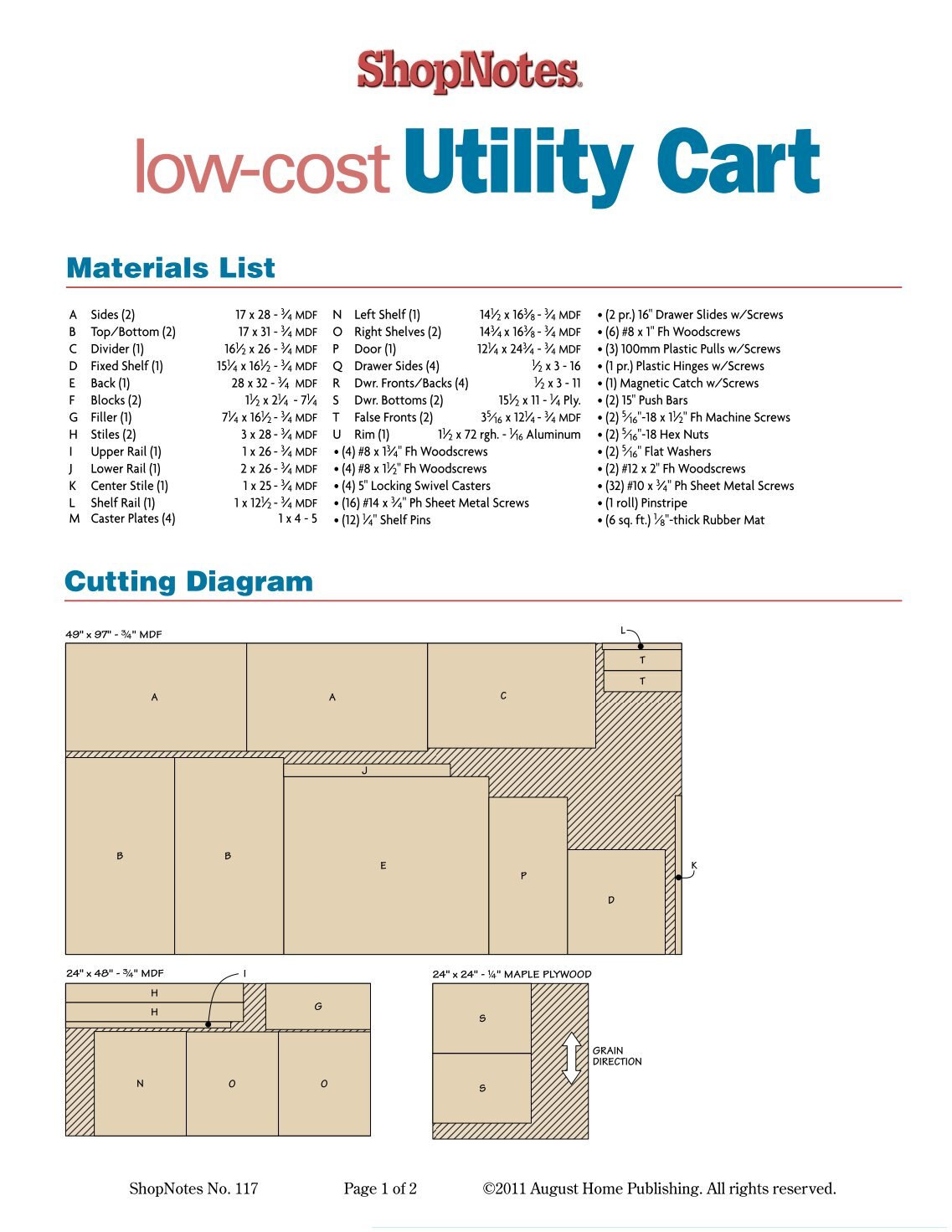 80 free Magazines from SHOPNOTES.COM