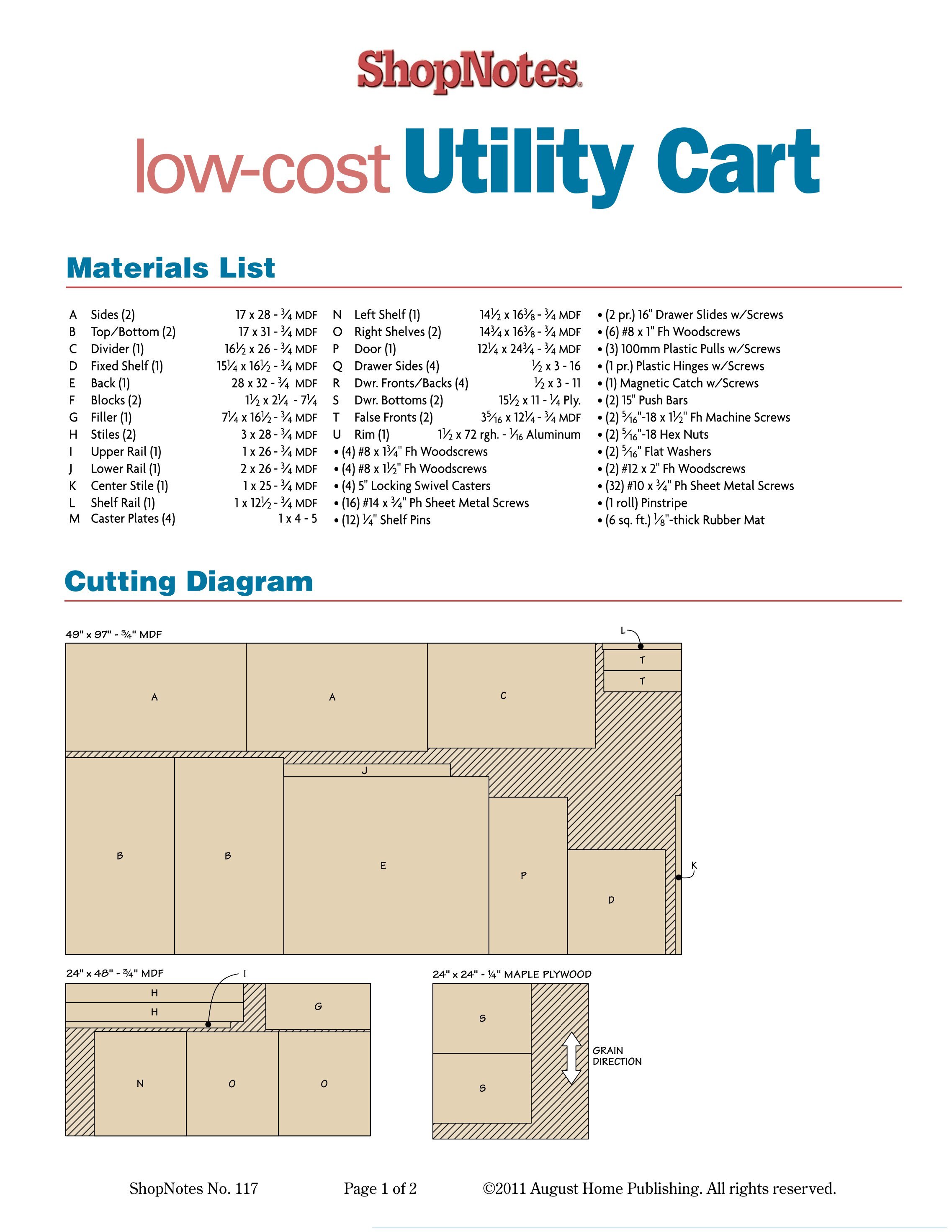 80 free Magazines from SHOPNOTES.COM