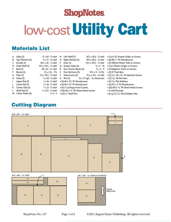 51 free Magazines from SHOPNOTES.COM