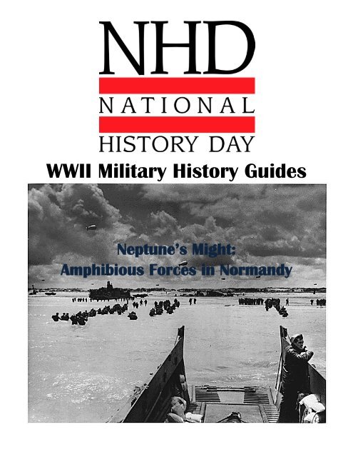 NHD Amphibious Guide - 2013 Albert H. Small Normandy Institute