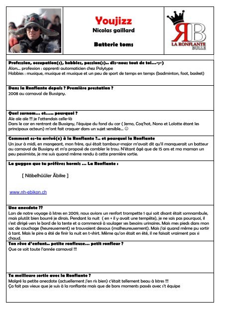 Youjizz - La Ronflante