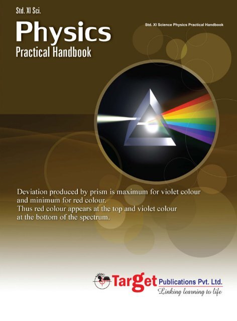 Physics Practical Handbook: Std. 11 Science - Target Publications