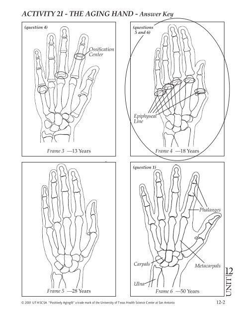 ACTIVITY 2I - THE AGING H