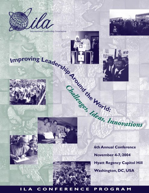 ILA Brochure - International Leadership Association