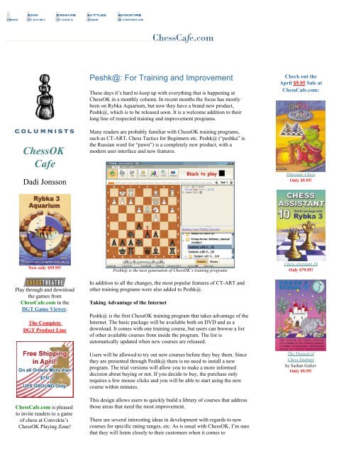 ChessOK Cafe - Chess Cafe