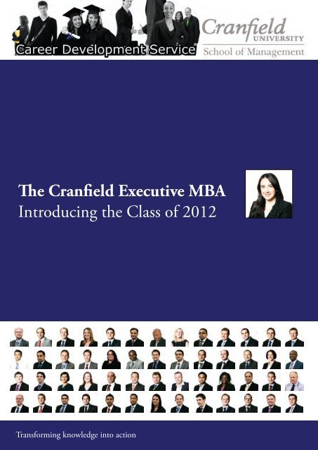The Cranfield Executive MBA - Cranfield School of Management ...