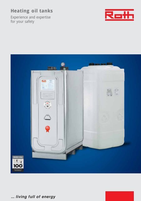 Brochure heating oil tanks - Roth Werke