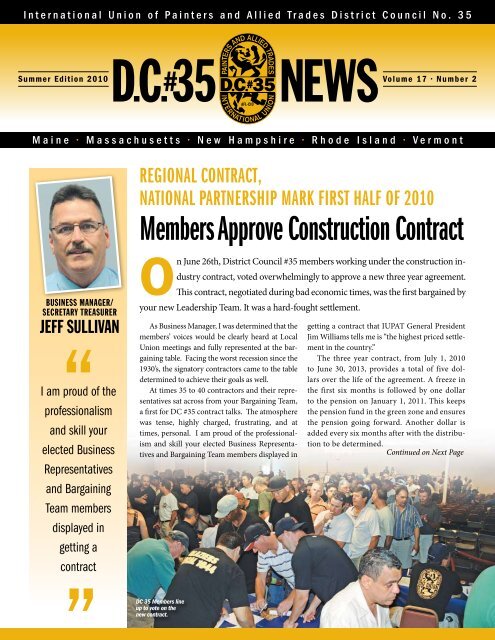 International Union of Painters and Allied Trades District