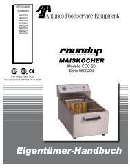 hebt-5v bun toaster - AJ Antunes & Co.