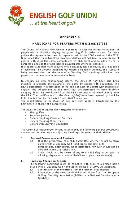 Free Golf Handicap Certificate Template