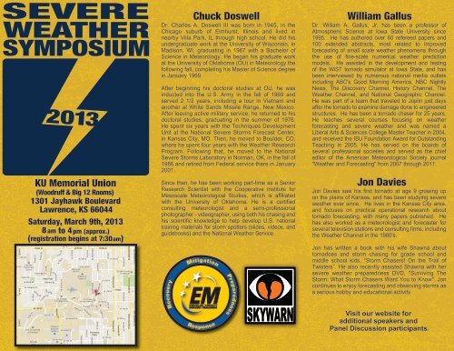 Douglas County Kansas - Severe Weather Symposium Flyer (PDF ...
