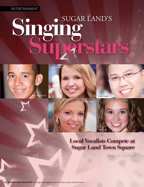 Tonya Ellis - Sugar Land Magazine