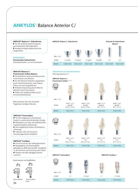 Balance Anterior C/anKYlo