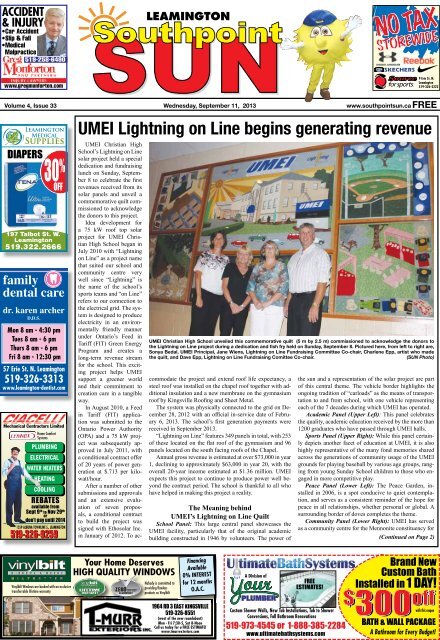 September 11, 2013 - Southpoint Sun