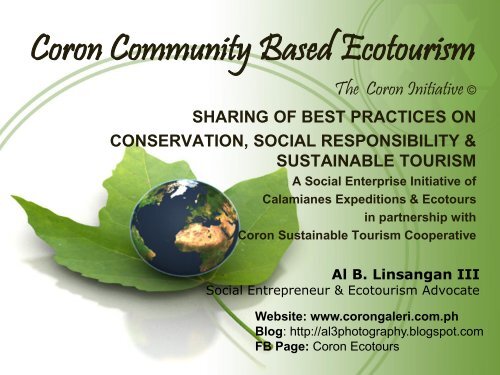 Community Based Ecotourism Coron Palawan BR