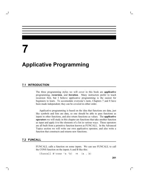 200 Common Lisp A