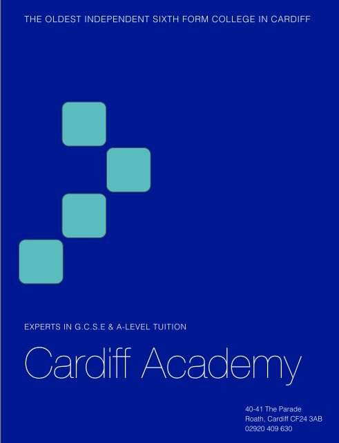 E Brochure PDF - Cardiff Academy