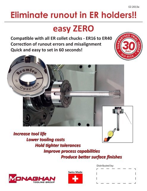 easy ZERO - Monaghan Tooling Group