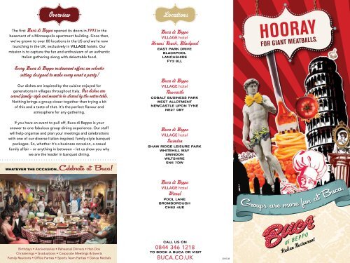 Hooray - Buca di Beppo Restaurants