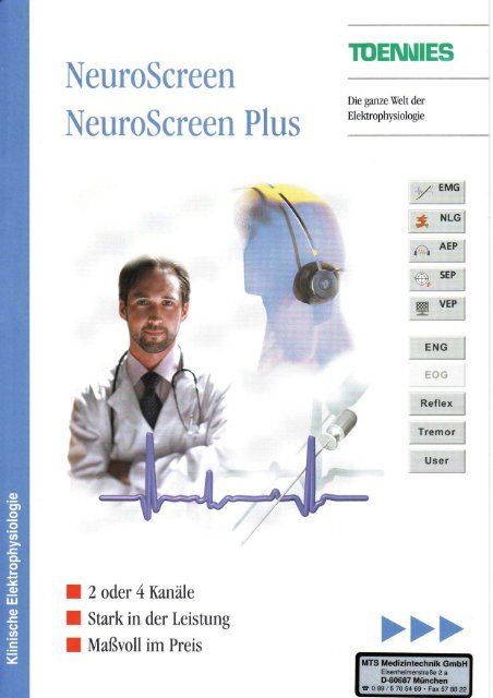 Weitere Informationen zu NeuroScreen Plus - MTS Medizintechnik ...