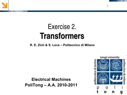 Ex 02 - Electrical Machines - Transformers.pdf