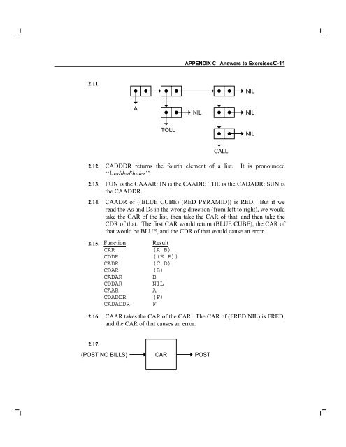 C 10 Common Lisp A