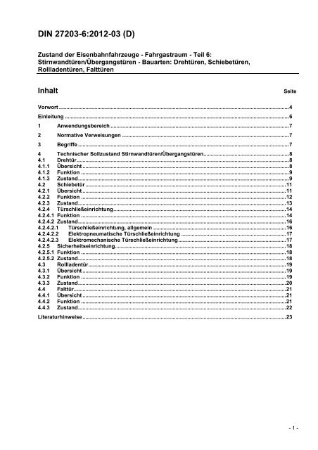 DIN 27203-6:2012-03 (D) - NoRA