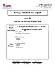 Drop Test Report - Winmate Communication INC