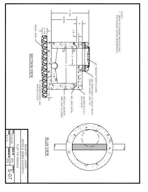 technical specifications - Beaufort Jasper Water and Sewer Authority