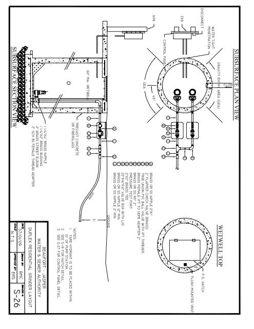 technical specifications - Beaufort Jasper Water and Sewer Authority