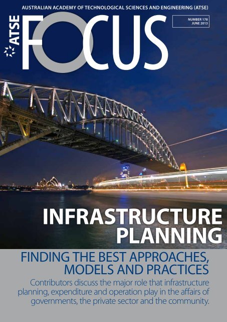 INFRASTRUCTURE PLANNING - Australian Academy of ...