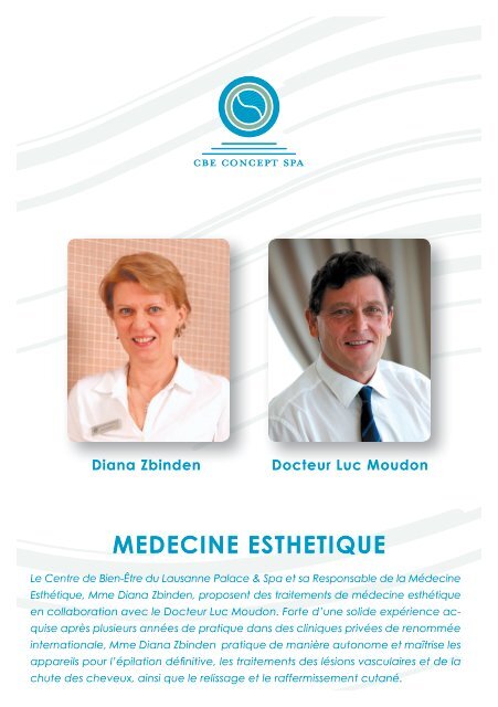 MEDECINE ESTHETIQUE - Lausanne Palace et Spa